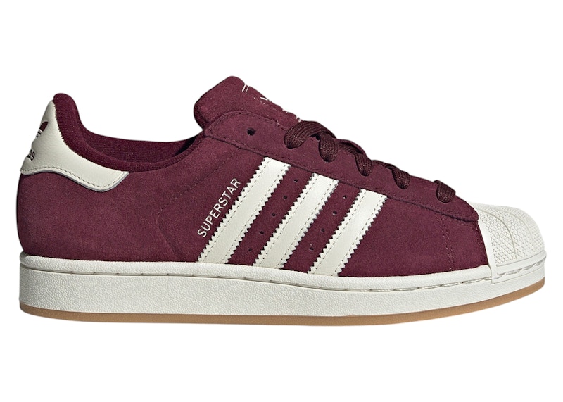 adidas Superstar Maroon Off White (Women's) - HQ4913 - US