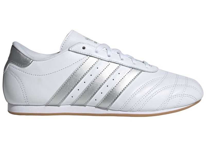 adidas Taekwondo Cloud White Silver Metallic Gum (Women's) - JS1192 - CN