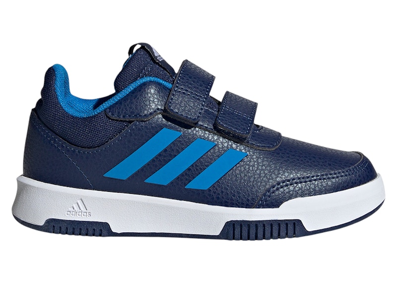 adidas Tensaur Hook And Loop Dark Blue Blue Rush Cloud White (GS ...