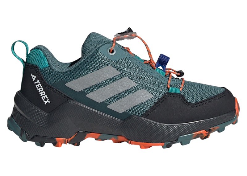 adidas Terrex AX4S Speed Lacing Preloved Teal Matte Silver Semi Impact ...