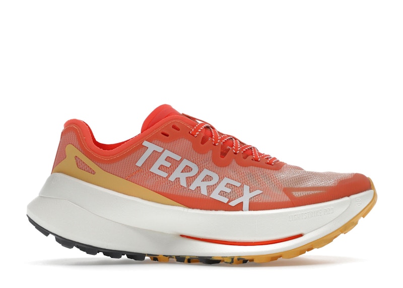 adidas Terrex Agravic Speed Ultra Trail Amber Tint Crystal White Semi ...