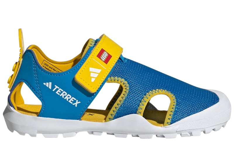 adidas Terrex Captain Toey Sandals LEGO Bright Blue Cloud White Eqt ...