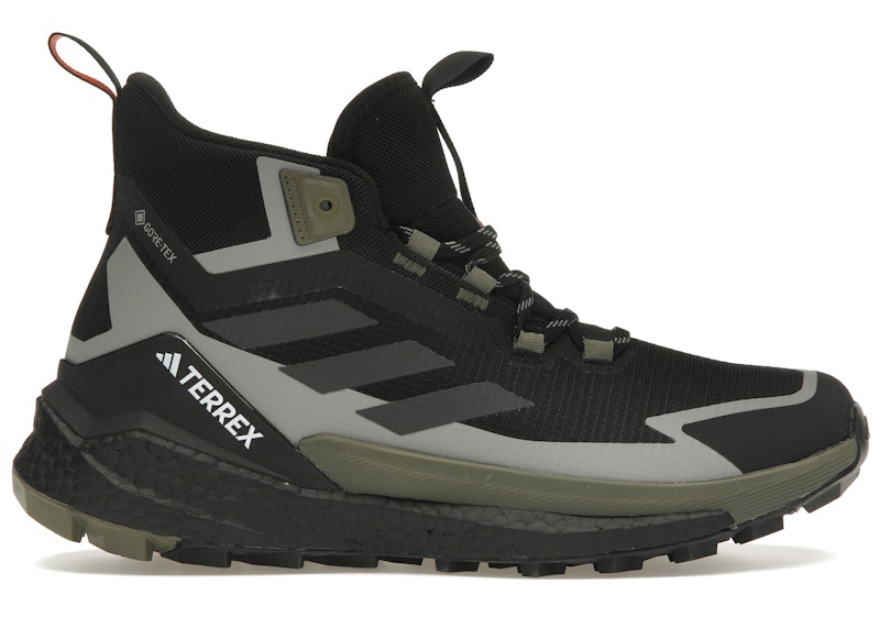 adidas Terrex Free Hiker 2.0 Gore-Tex Core Black Carbon Olive Strata ...
