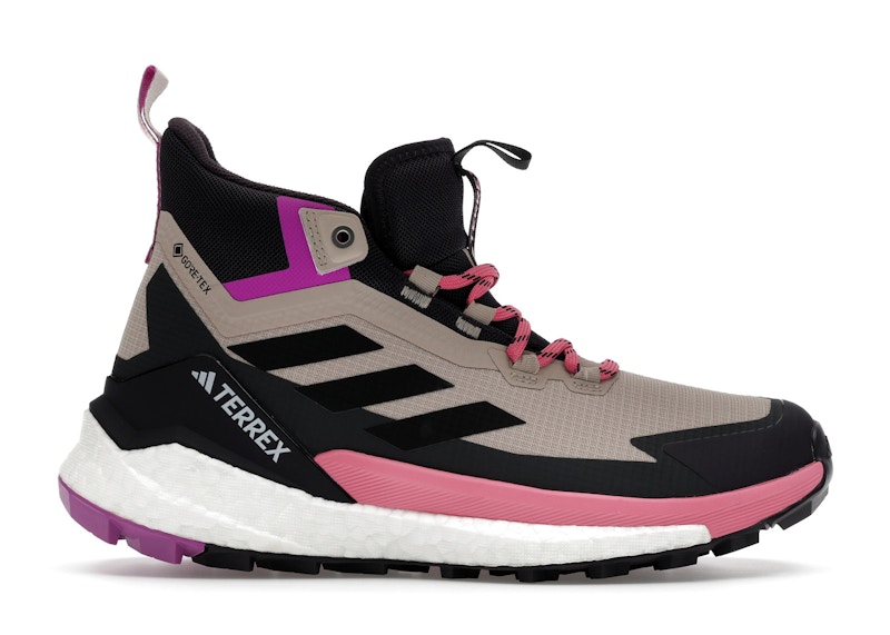 adidas Terrex Free Hiker 2.0 Gore-Tex Wonder Beige Pink Fusion Aurora ...