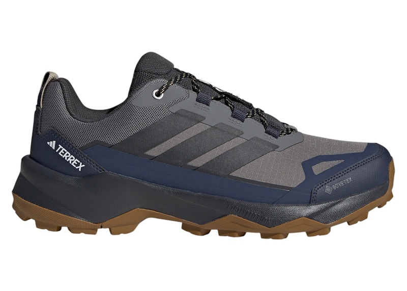 adidas Terrex Skychaser AX5 Gore-Tex Grey Four Carbon Shadow Navy Men's ...
