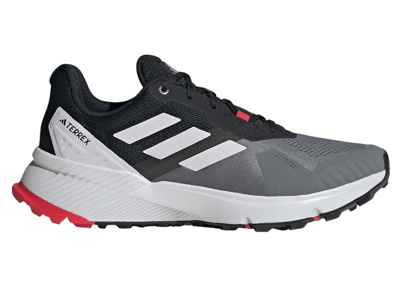 adidas Terrex Soulstride Trail Dash Grey Pure Ruby Men's - JI1920 - US