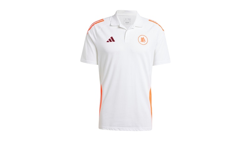 adidas Tiro 24 Competition Polo Shirt White App Solar Red Team Coll ...