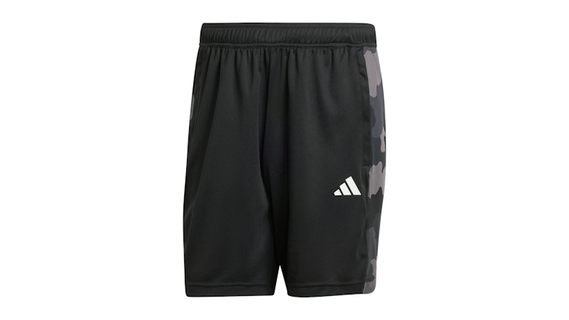 adidas Train Essentials Camo Shorts Black Men's - SS25 - US