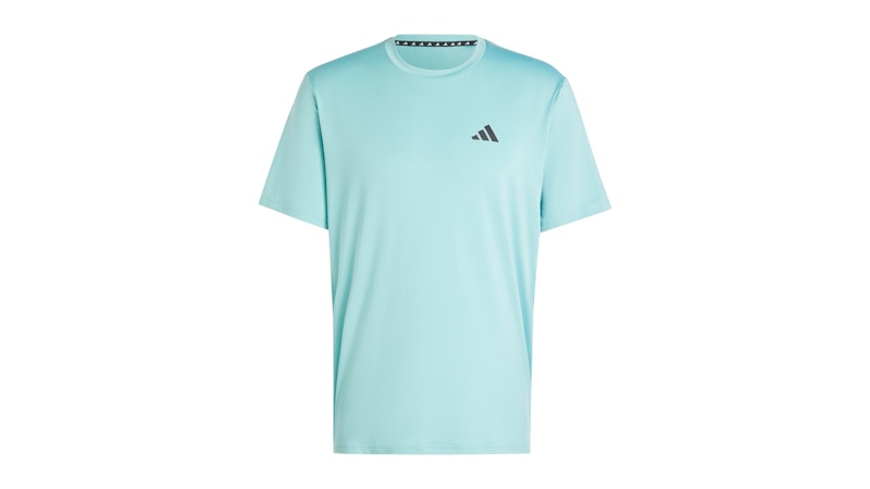 adidas Train Essentials Stretch T-Shirt Mint Ton/Black Men's - SS25 - GB