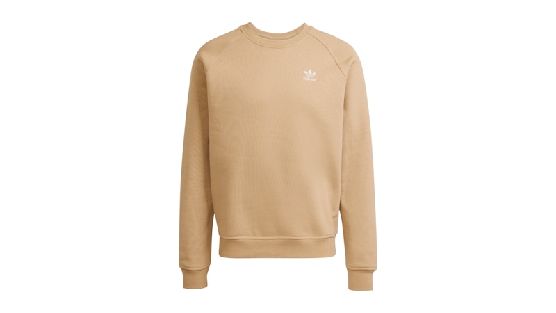 adidas Trefoil Essentials Crew Sweatshirt Cardboard Men's - SS25 - US