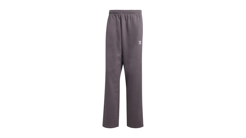 adidas Trefoil Essentials Open Hem Joggers Grey Strata Men's - FW25 - US