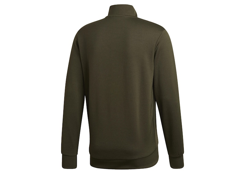 adidas Trifoil Essentials Track Jacket Night Cargo Men's - SS23 - US