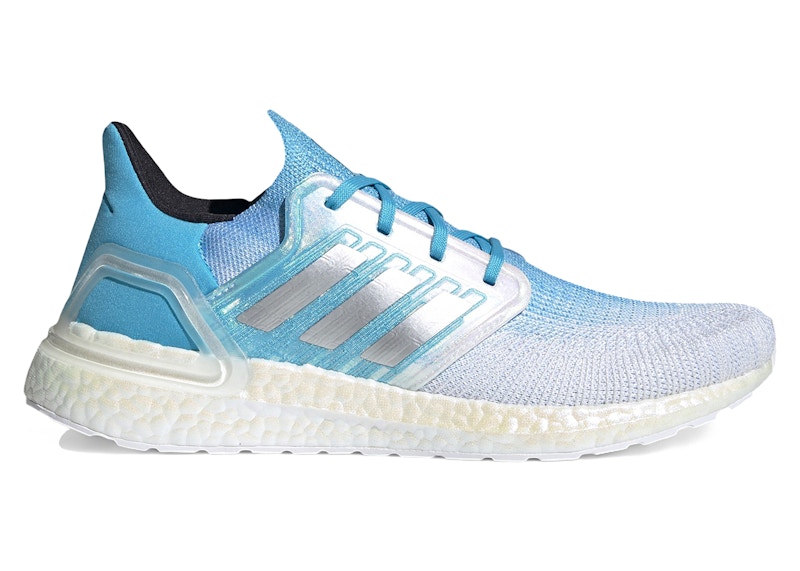 adidas Ultra Boost 20 Signal Cyan Men's - FV8324 - US