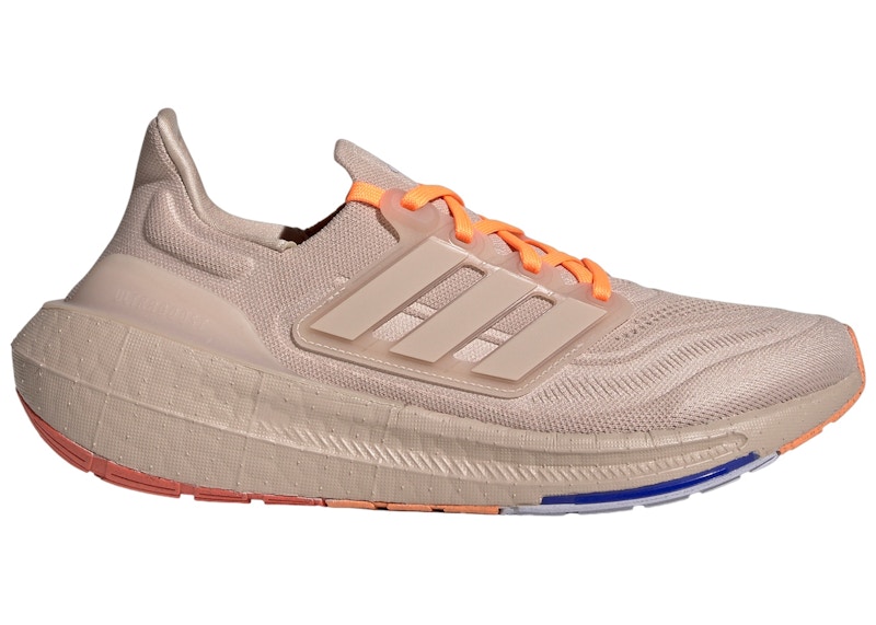 adidas Ultra Boost Light Wonder Taupe Solar Red Men's - HQ6343 - US