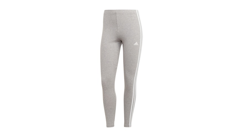 adidas Women's Essentials 3-Stripes High-Waisted Single Jersey Leggings ...