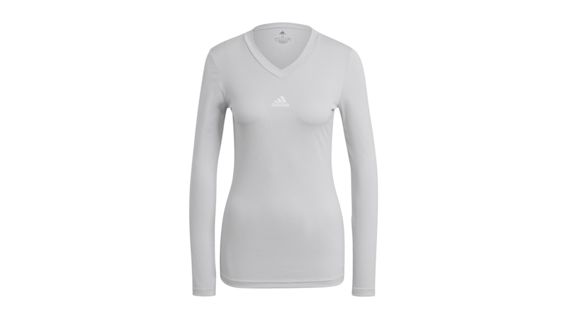 adidas Women's Team Base Tee Team Light Grey - SS25 - GB