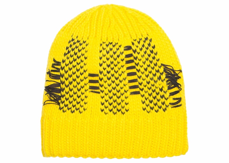 adidas Y-3 Knit Beanie Yellow - US