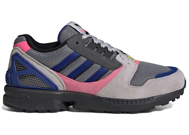 adidas ZX 8000 Grey Blue Lucid Pink Men's - KI1377 - US