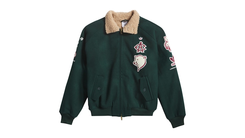 adidas x CLOT Edison Chen Warmup Jacket Green Night Men's - FW25 - US