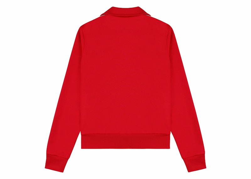 adidas x Sporty & Rich Track Quarter Zip Sports Red/White - SS24 - US
