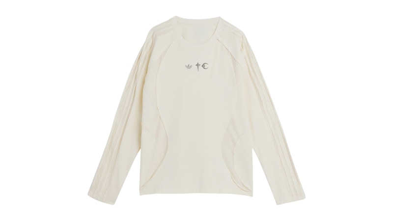 adidas x Thug Club Teamgeist Long Sleeve T-shirt (Asia Sizing) Cream ...