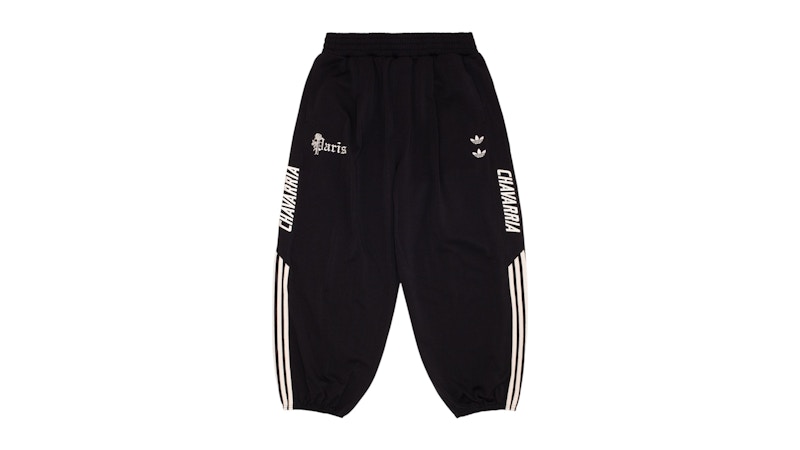 adidas x Willy Chavarria Paris Merch Knit Track Pants Black Men's ...
