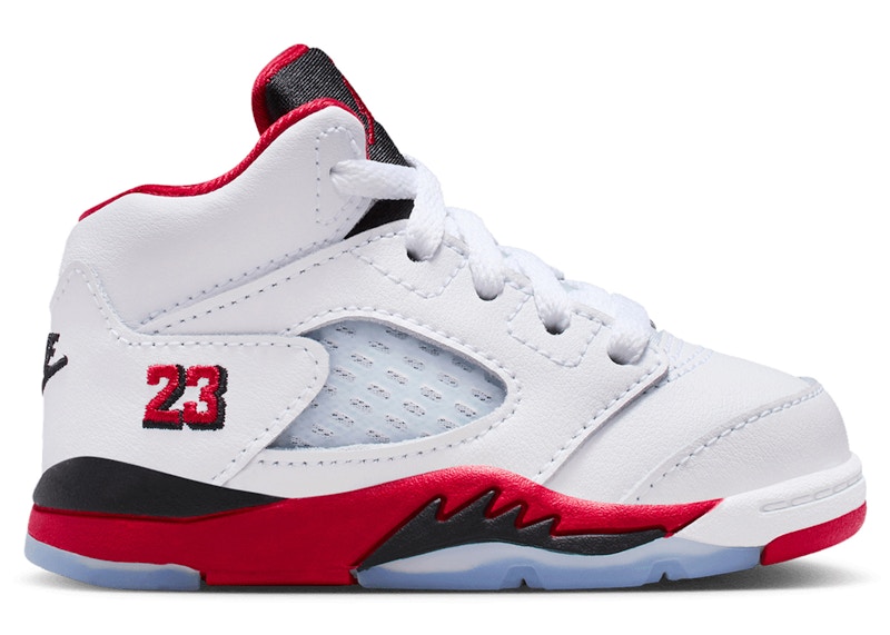 Jordan 5 Retro Fire Red Black Tongue (2025) (TD) - HQ7981-101 - JP