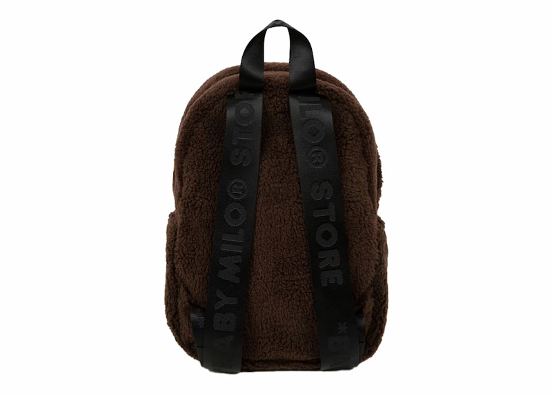 BAPE Baby Milo Fur Backpack Brown - SS24 - US