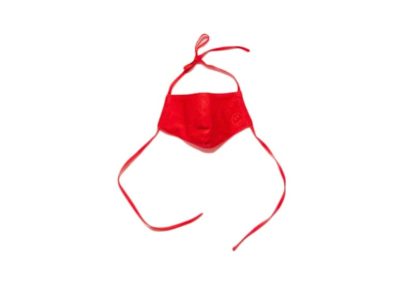 drew house corduroy facemask red - SS21 - KR