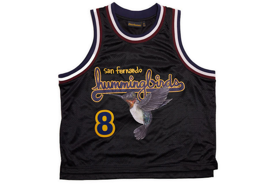 drew house hummingbirds cropped basketball jersey black - CN drew house hummingbirds cropped basketball jersey black - CN