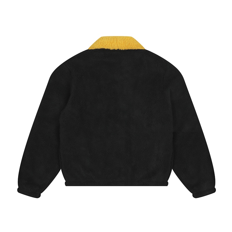 drew house reversible zip up jacket black/golden yellow Men's - FW22 - US