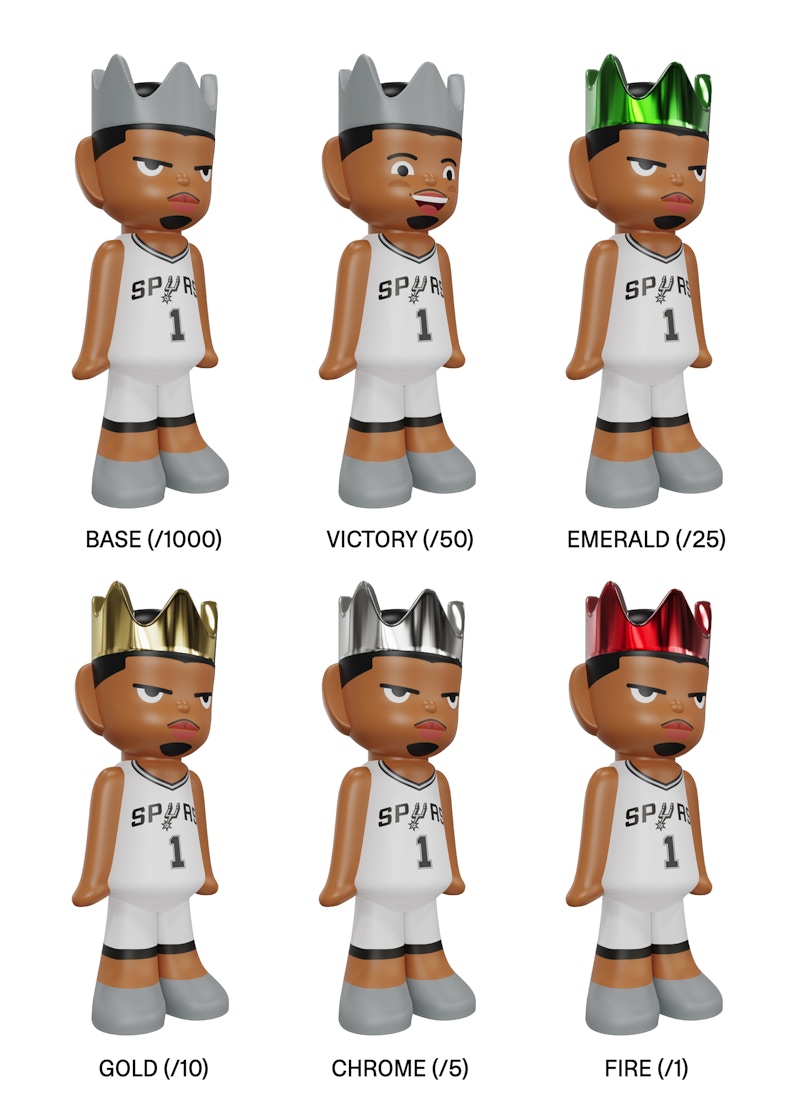 ghostwrite x NBA "Game Face" 2025 Victor Wembanyama 100% - US