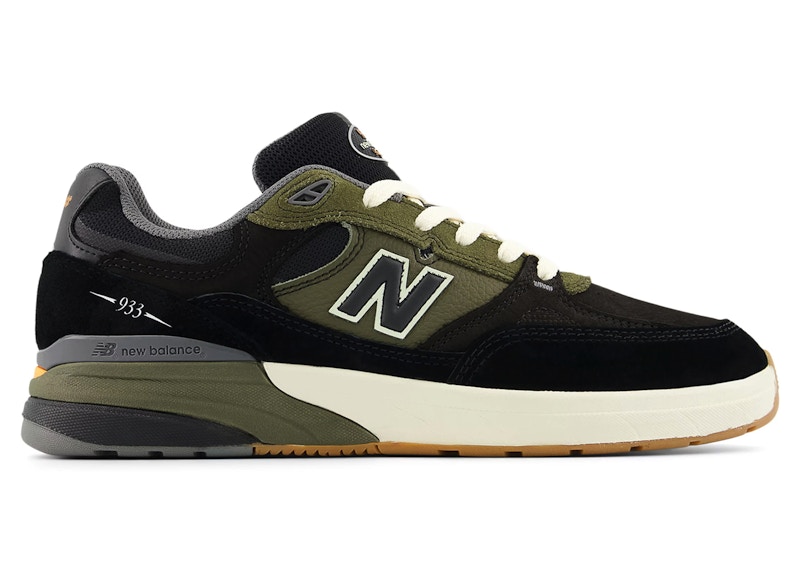 New Balance Numeric 933 Andrew Reynolds Black Olive 男装 - NM933BST - CN
