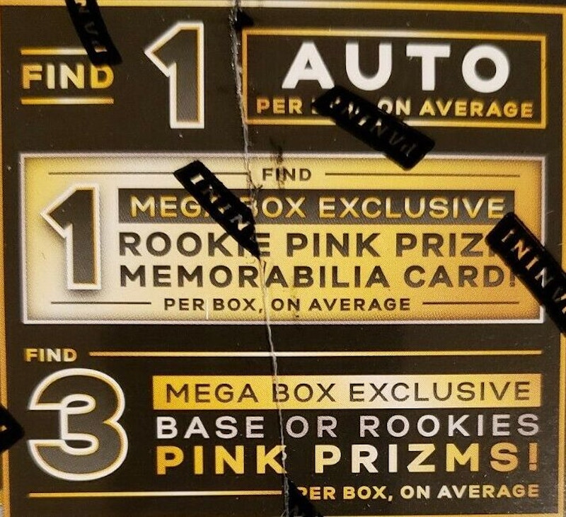 2020 Panini Prizm Football Target Mega Box 20 ct. (Pink Prizms) - 2020